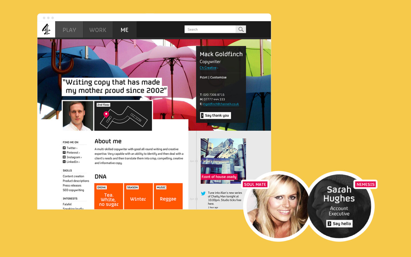 Channel 4 Intranet: Creating the source of all mischief | The Team