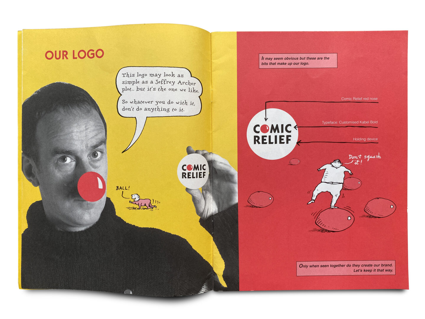 Brand Identity: Julian & Bill talk Comic Relief | The Team Celebrates ...