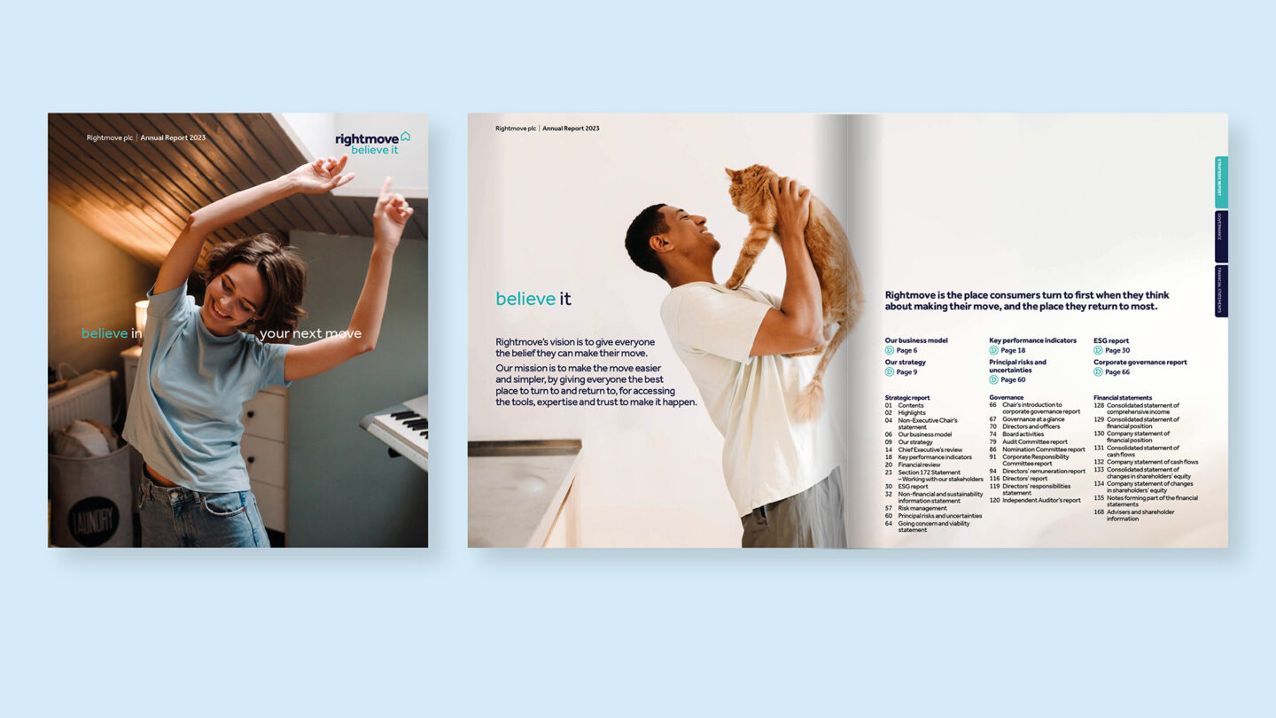 Rightmove: Annual Report 2022 | Corporate Reporting | The Team