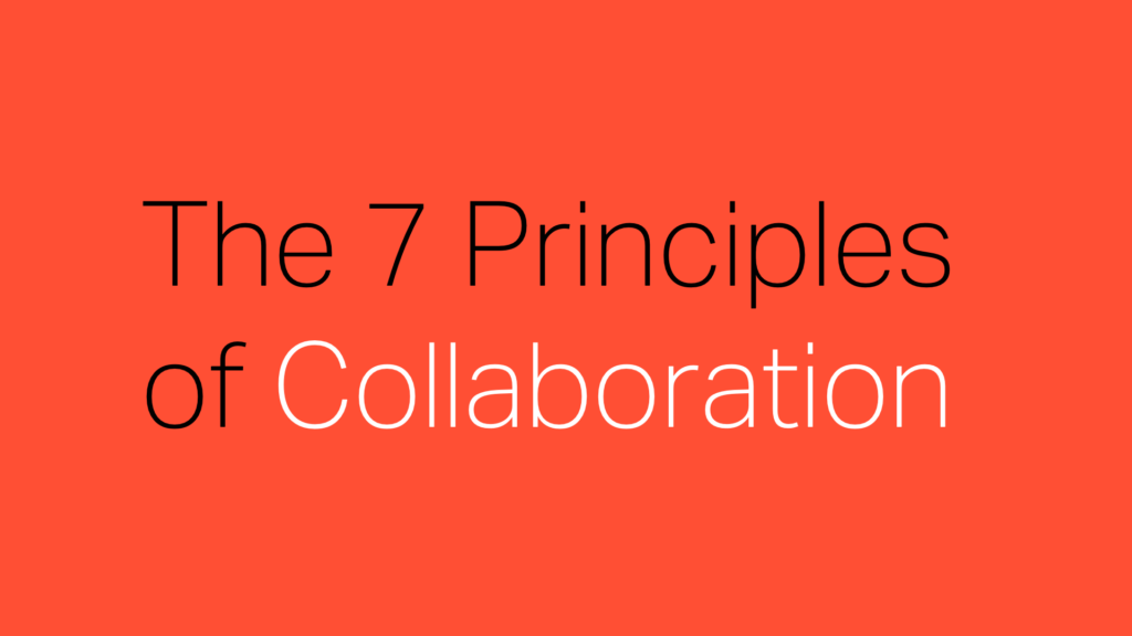 The art of working together